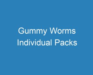 20 Best Gummy Worms Individual Packs [2023] - Curee