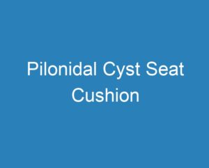 20 Best Pilonidal Cyst Seat Cushion [2023] - Curee