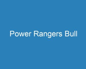 20 Best Power Rangers Bull [2023] - Curee
