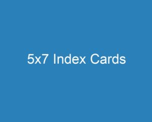 20 Best 5x7 Index Cards [2023] - Curee