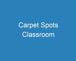 20 Best Carpet Spots Classroom [2023] - Curee